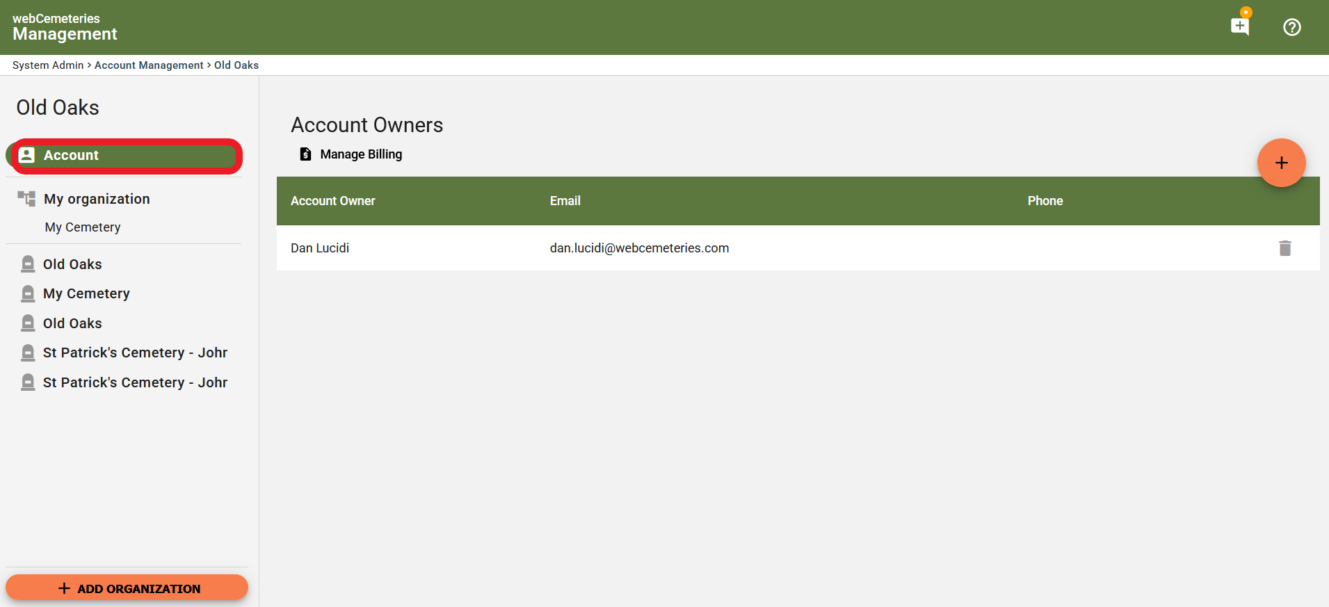 Account Management
