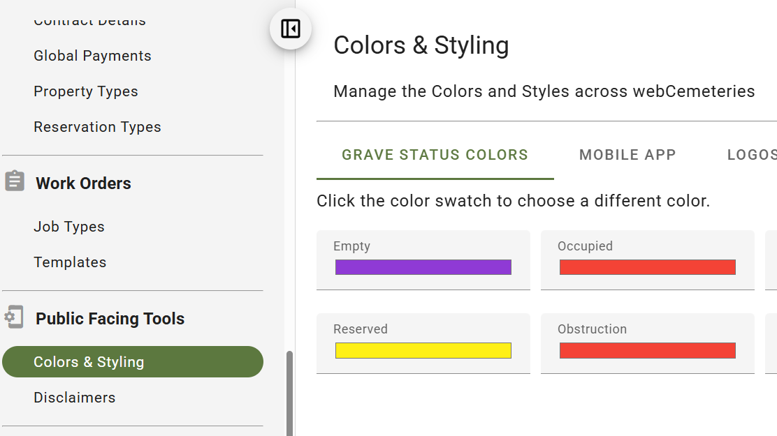 How to customize your Grave Status colors.